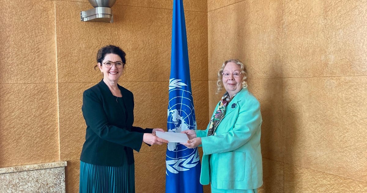 New Permanent Representative of Australia Presents Credentials to the Director-General of the ...